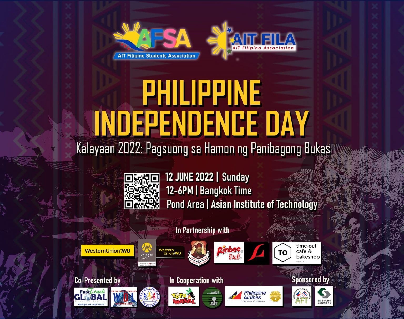 Invitation to the 124th Philippine Independence Day Celebration at the ...