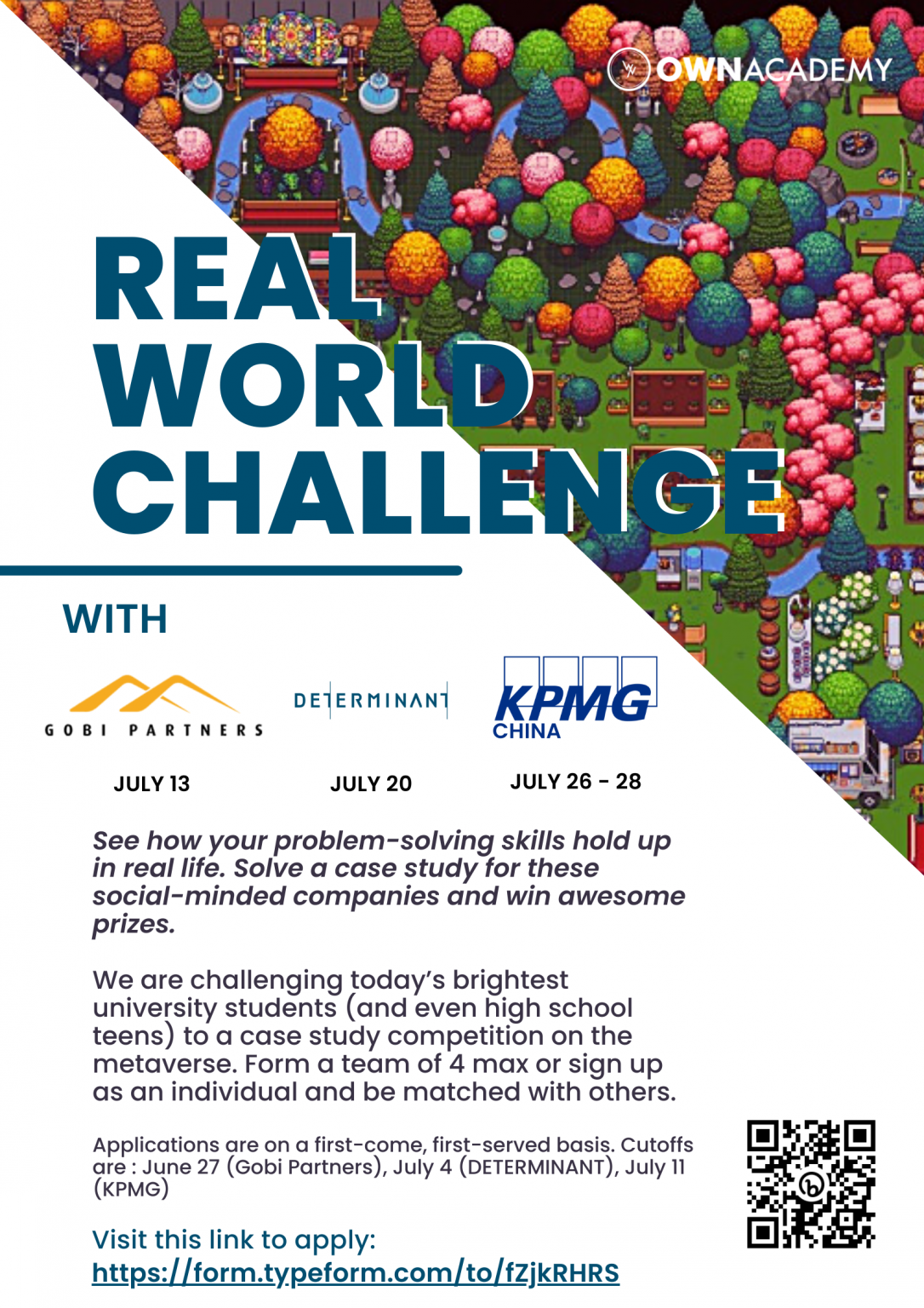 The Real World Challenge with OWN Academy - Office of International ...