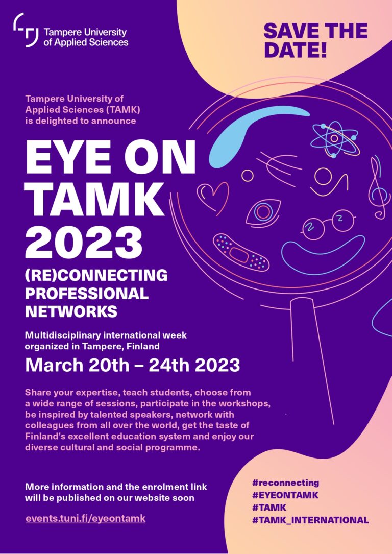 Eye on TAMK 2023 International Week - Office of International Affairs and Global Network