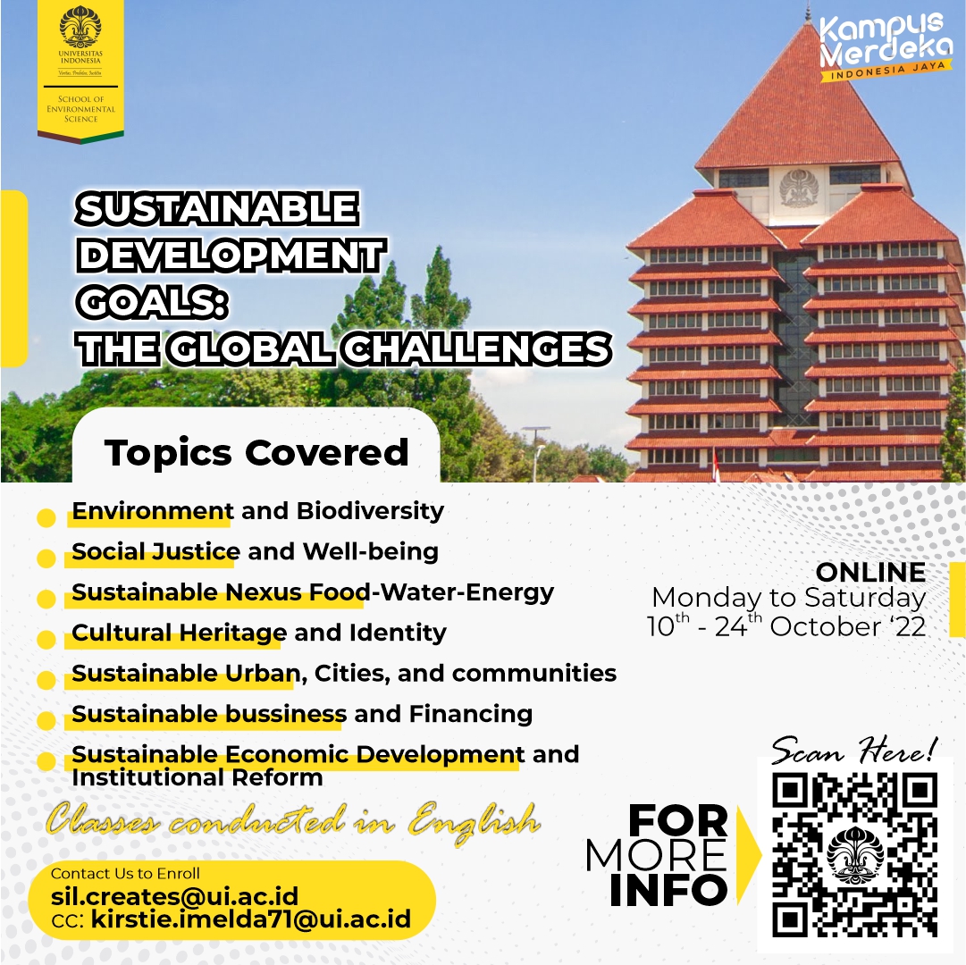 [Invitation] Join The School of Environmental Science Universitas ...