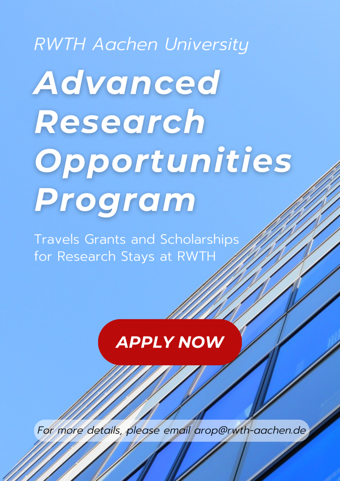 [Call for Application] Advanced Research Opportunities Program (AROP ...