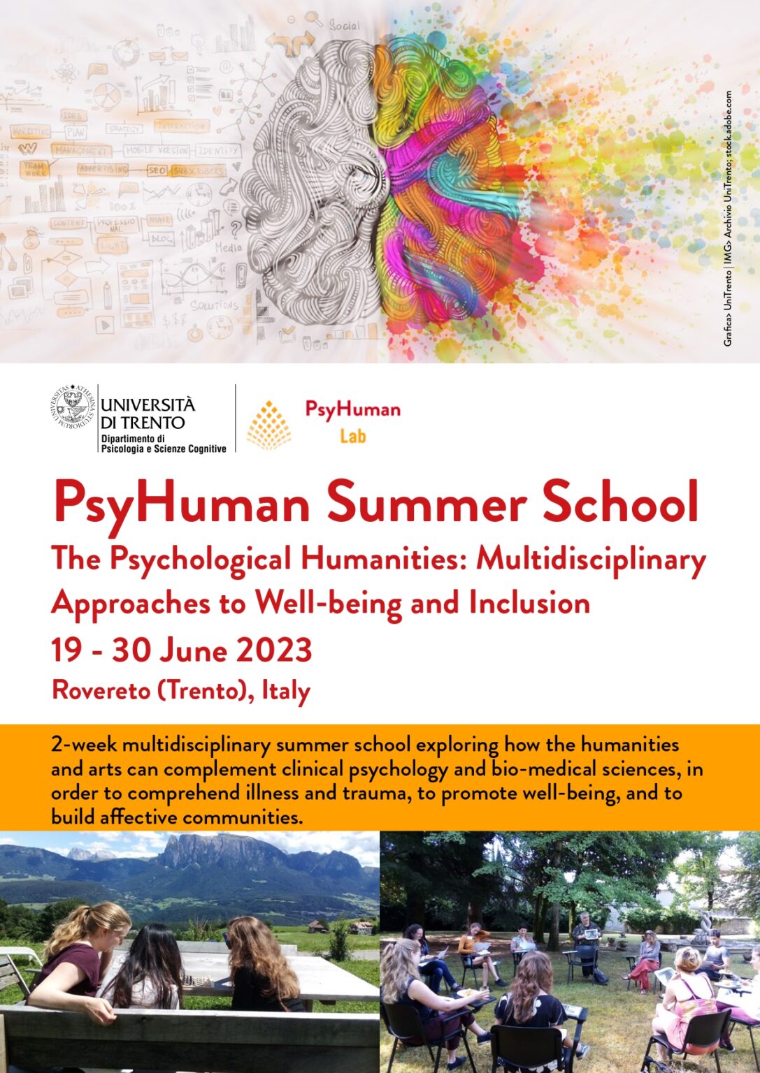 UniTrento Short-Term Programs for International Students 2023-2024 ...