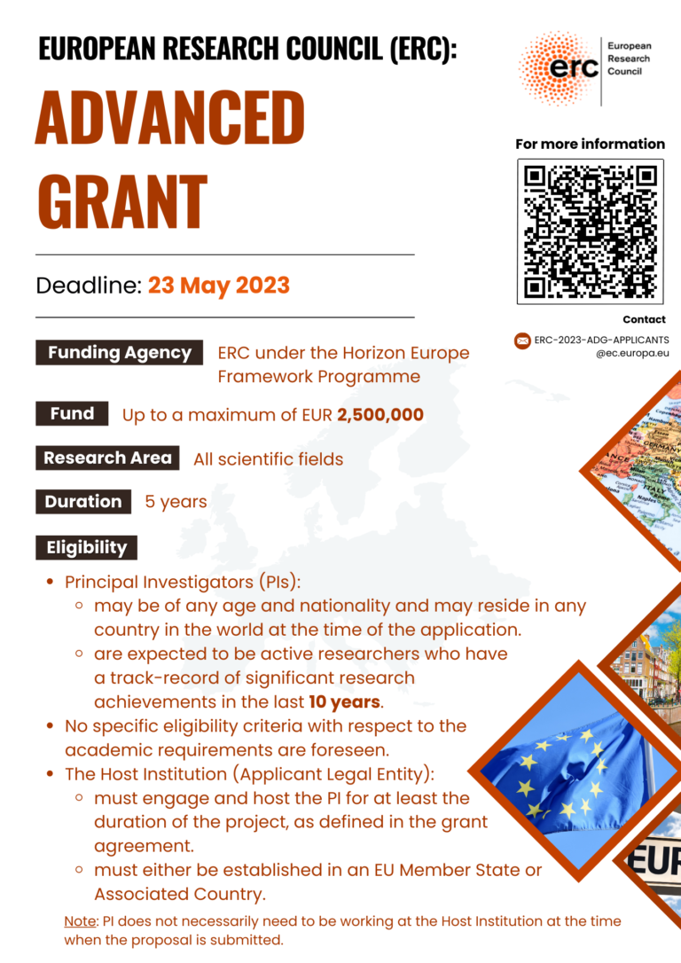 European Research Council (ERC): Advanced Grant - Office of ...