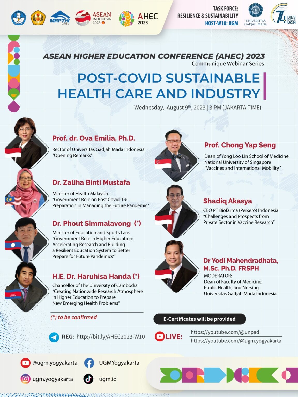 [Invitation] ASEAN Higher Education Conference 2023 – Webinar on “Post ...