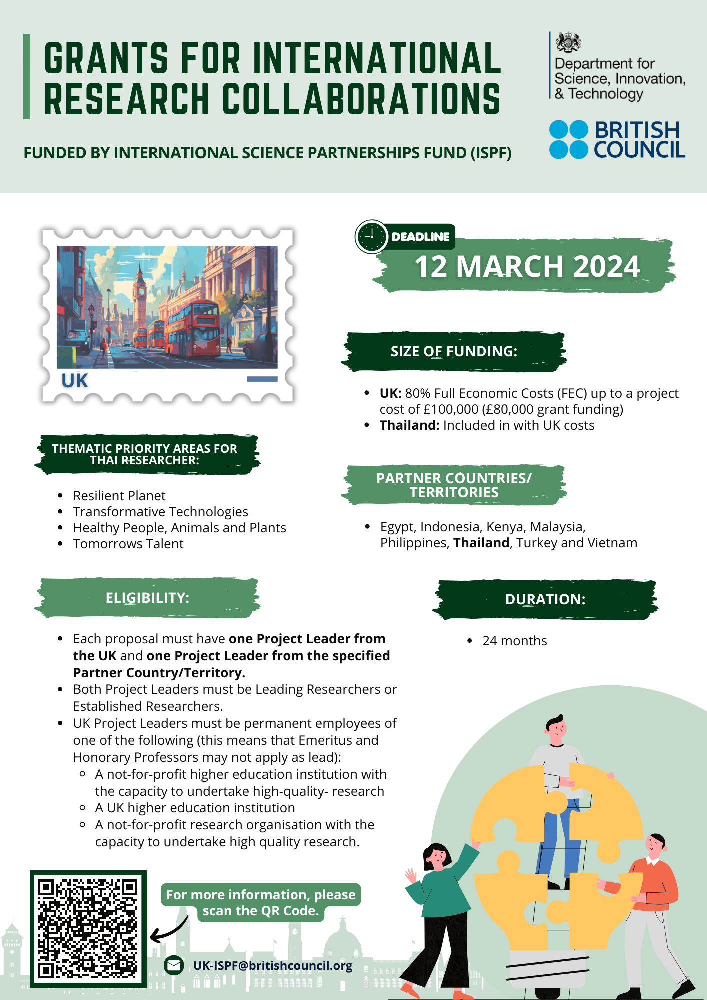 British Council: Grants for international research collaborations ...