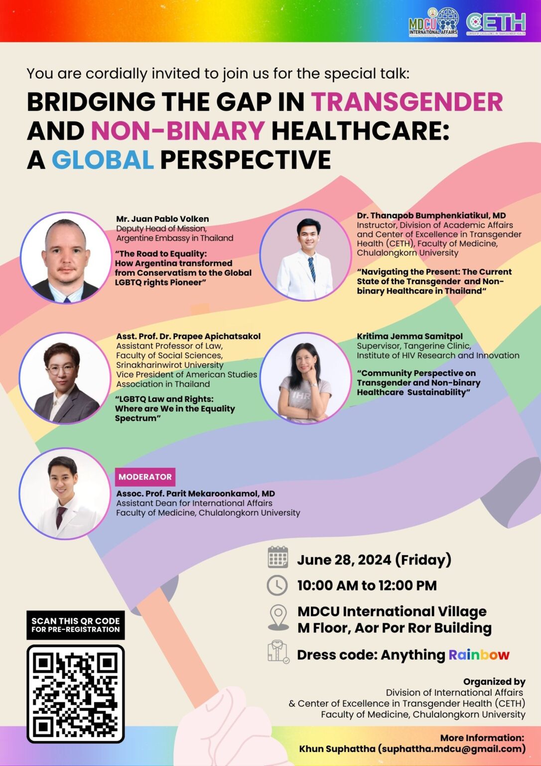 [Open for Registration] A Special Talk: Bridging the Gap in Transgender and Non-binary ...