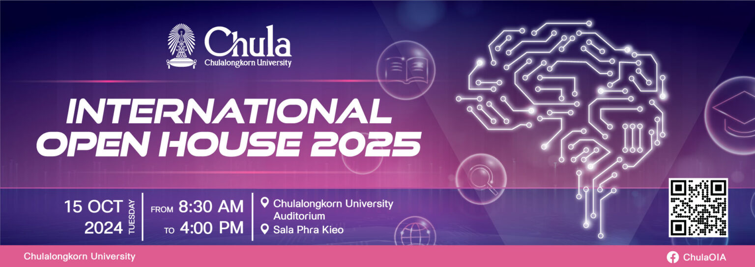 Chula Open House for International Programs 2025 - Chula OIA