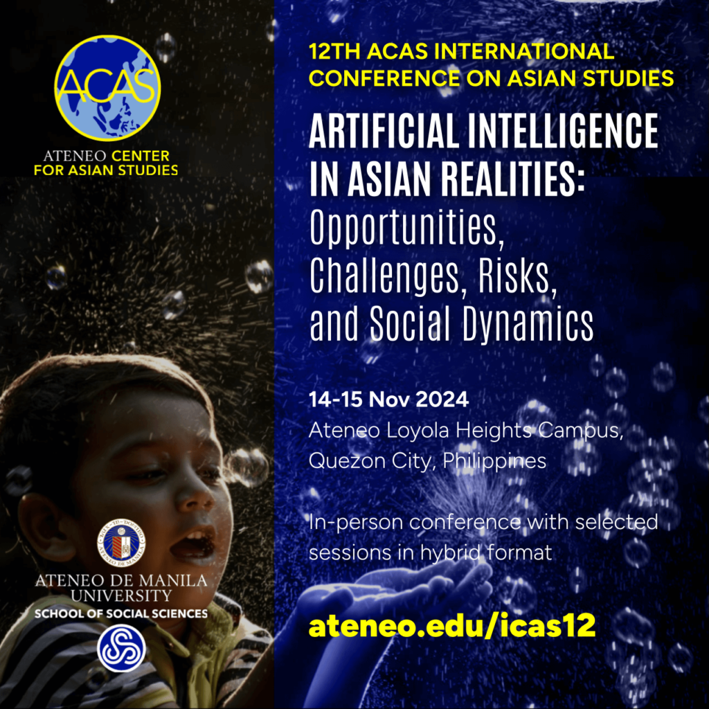 12th ACAS International Conference on Asian Studies - Office of ...