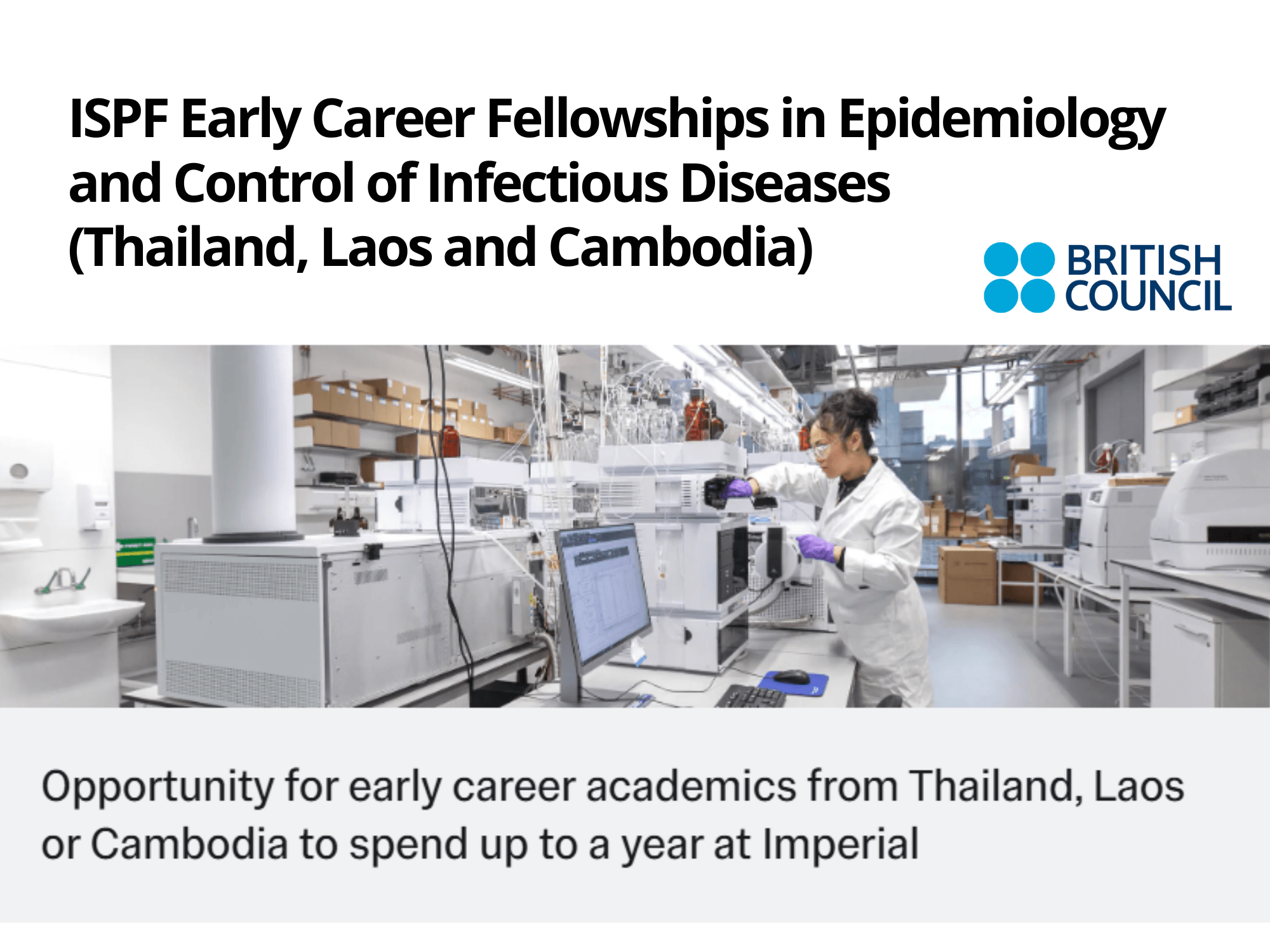 Wellcome Career Development Awards (April 2025 round) - Office of International Affairs and ...