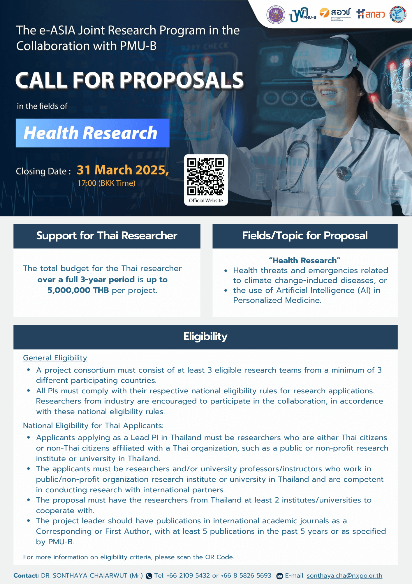 The e-Asia Joint Research Program (the e-Asia JRP) in the collaboration ...