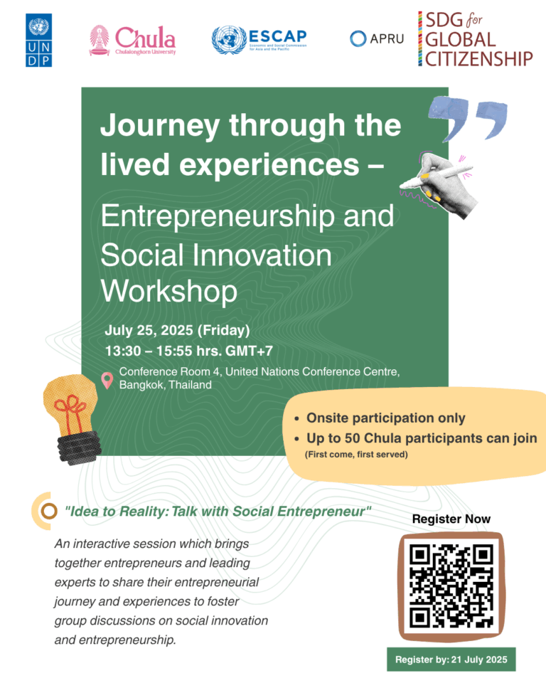 [UNDP Workshop] Entrepreneurship and Social Innovation Workshop ...