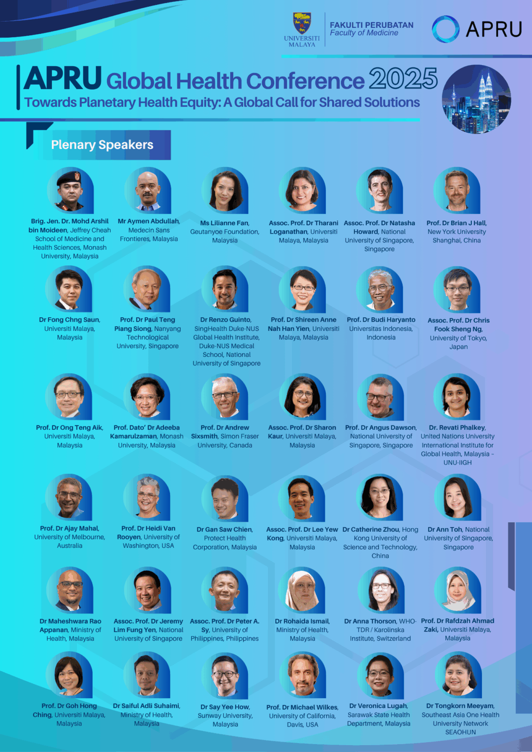 [Open for Registration] The 18th APRU Global Health Conference 2025 ...